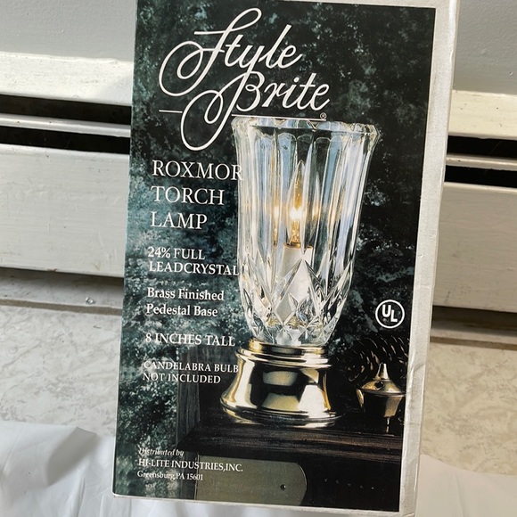 Hi -Lite industries | Other | Vintage Style Brite Roxmor Torch Lamp 8 ...